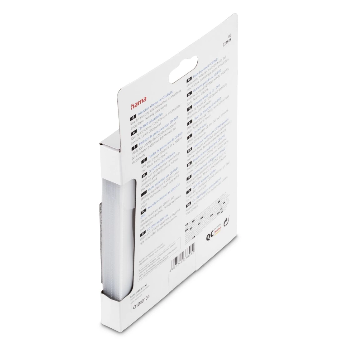 CD/DVD Protective Sleeves 25, transparent | Hama