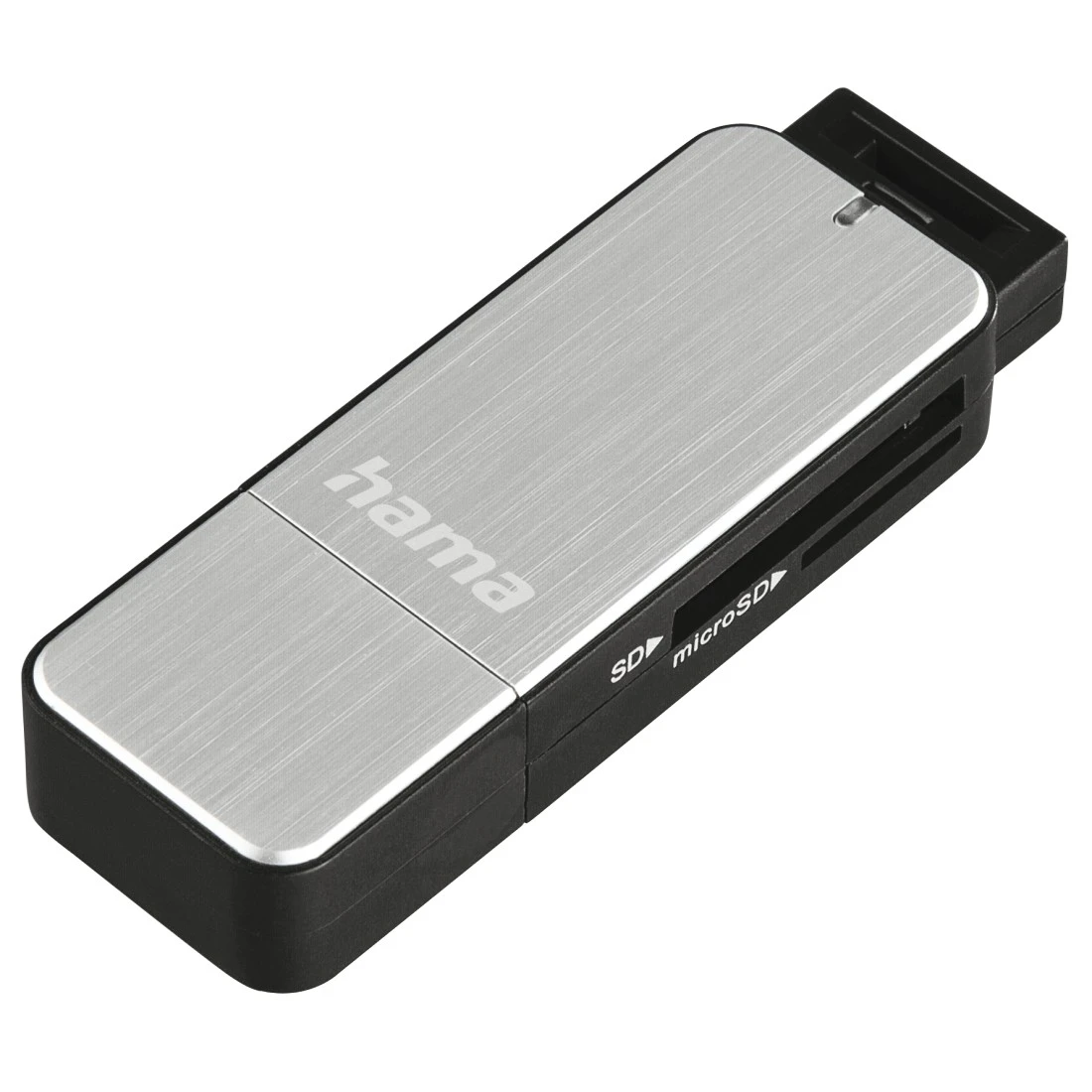 Hama Nordics | USB 3.0 Card Reader, SD/microSD, silver
