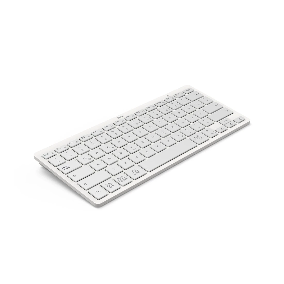 Hama Nordics | Bluetooth® "KEY4ALL X510" Keyboard, silver/white, QWERTZ