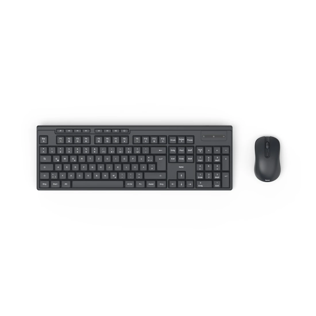 Hama Nordics | "WKM-200" Wireless Keyboard with Mouse, Wireless, 8 ...