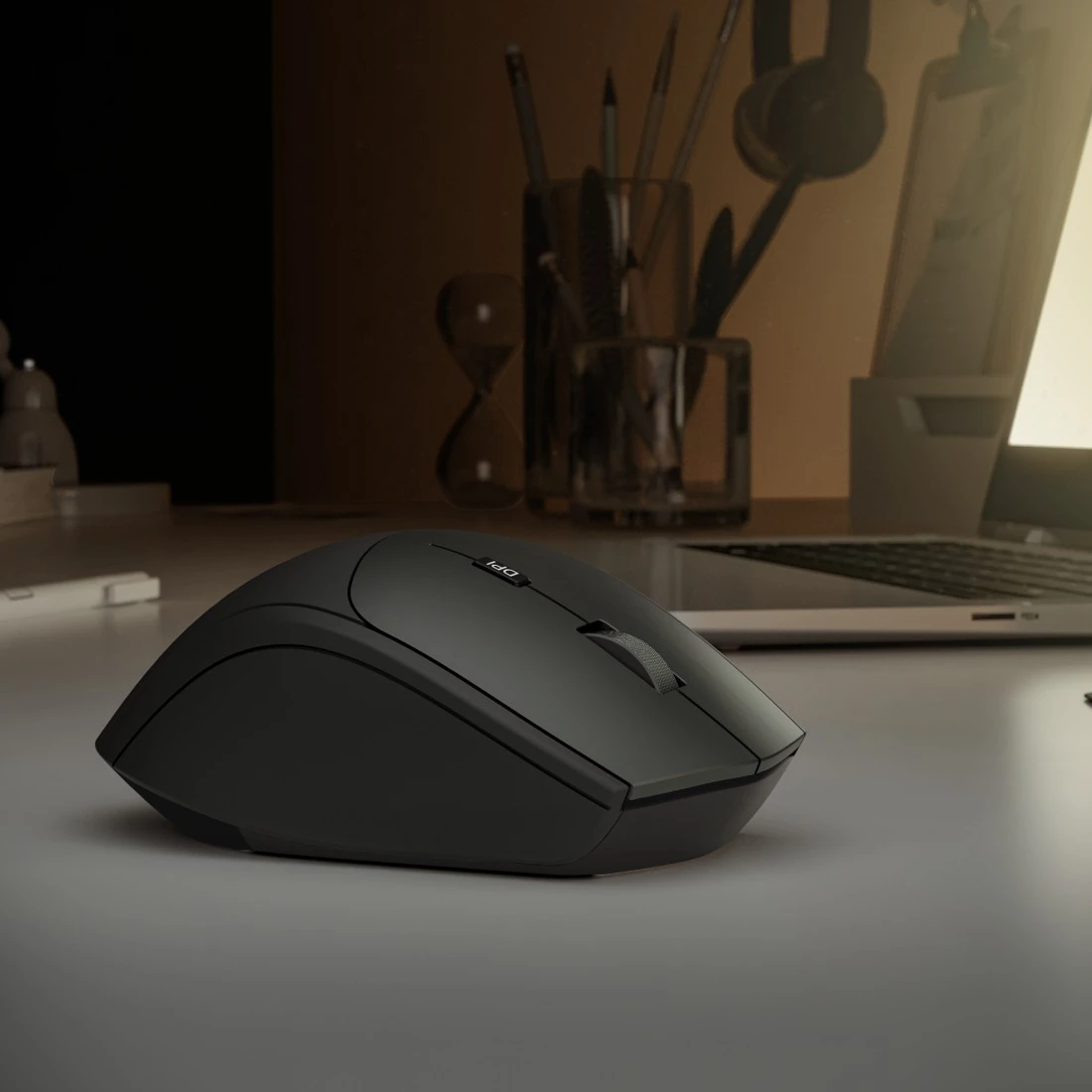 Optical 6-button wireless mouse “MW-600", Dual mode with USB-C/USB-A ...