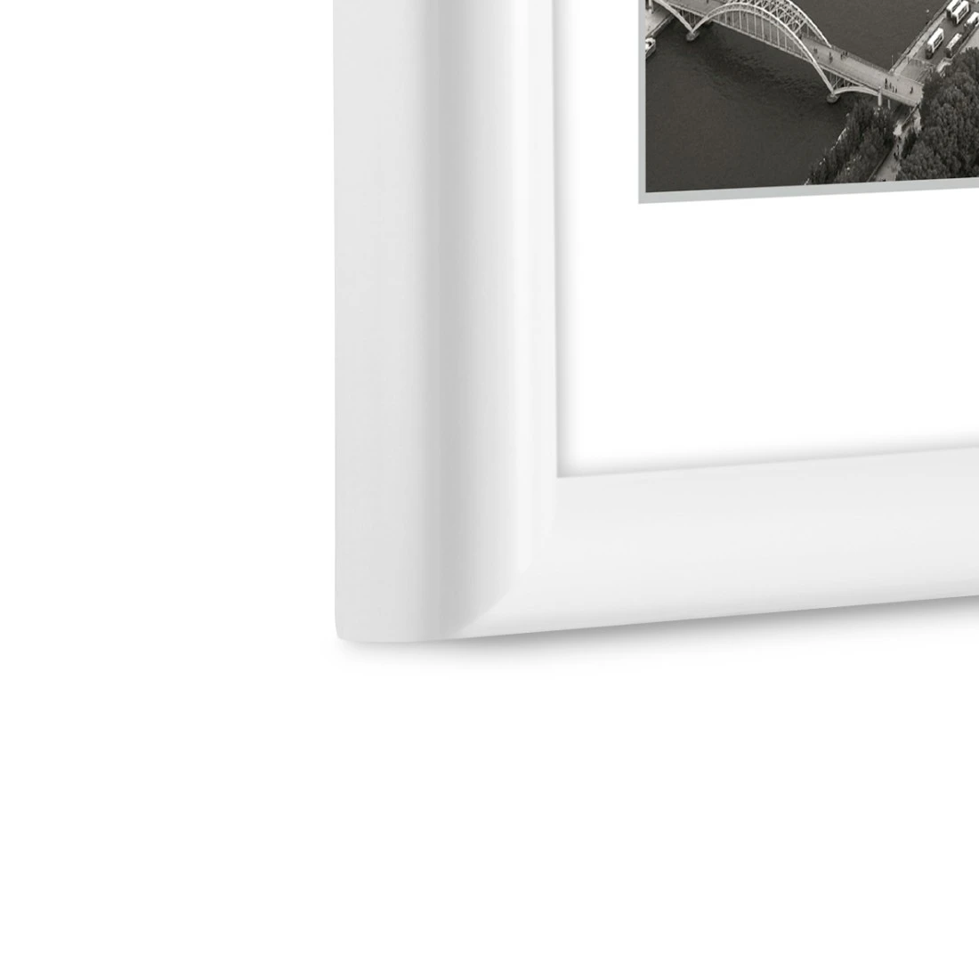 Hama Nordics | "Swing" Plastic Frame, White, 30 x 40 cm