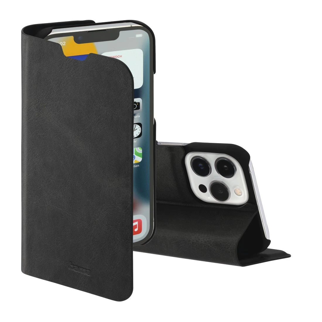 "Guard Pro" Booklet for Apple iPhone 13 Pro, black | Hama