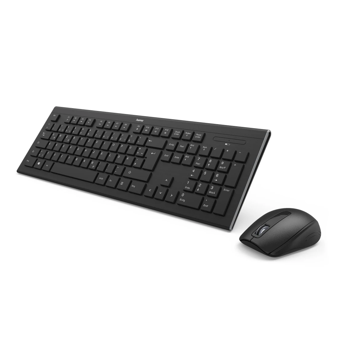 "Cortino" Wireless Keyboard/Mouse Set, black, QWERTY UA | Hama | Hama ...